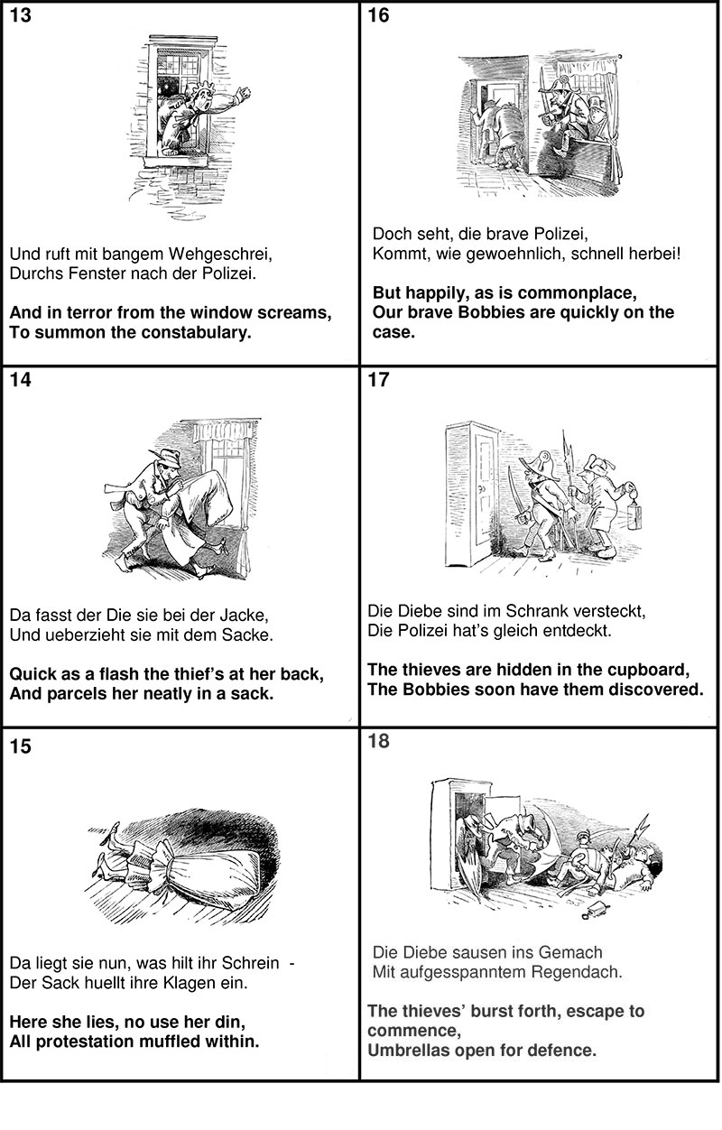 House Breakers : The Slides of Wilhelm Busch : The Magic Lantern Society