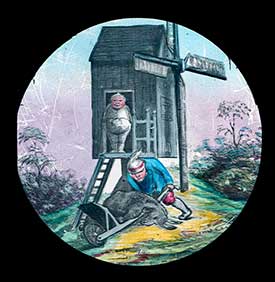 Wilhelm Busch Farmer and Windmiller : The Magic Lantern Society